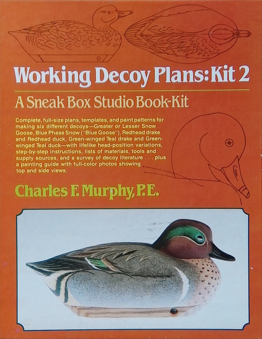 Working Decoy Plans: Kit 2 - Santa Clara Valley Carvers