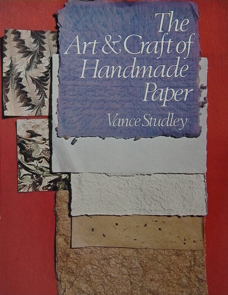 The Art & Craft of Handmade Paper - Santa Clara Valley Carvers